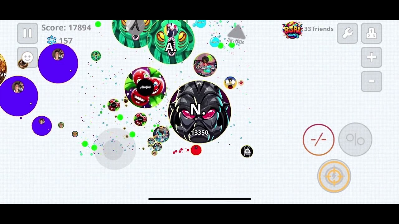 Agar.io game play - YouTube