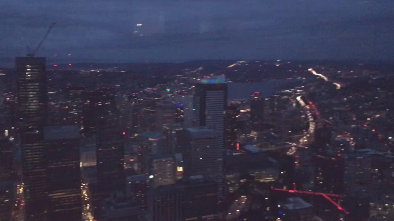 Вид с той самой Sky View Observatories USA Seattle - YouTube