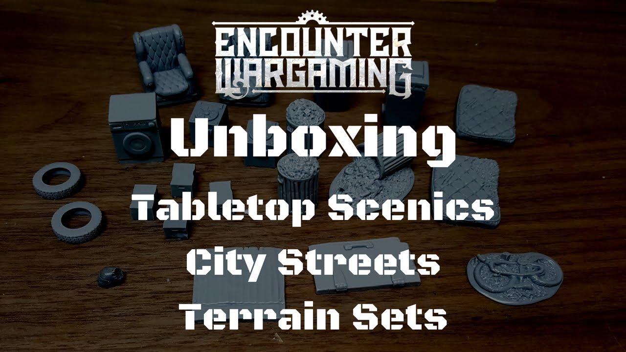 Unboxing TTCombat City Streets Terrain - YouTube