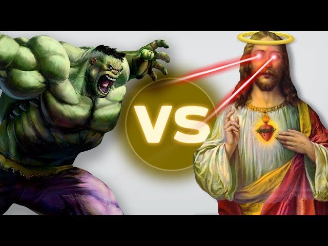 Jesus Spider Man Hulk