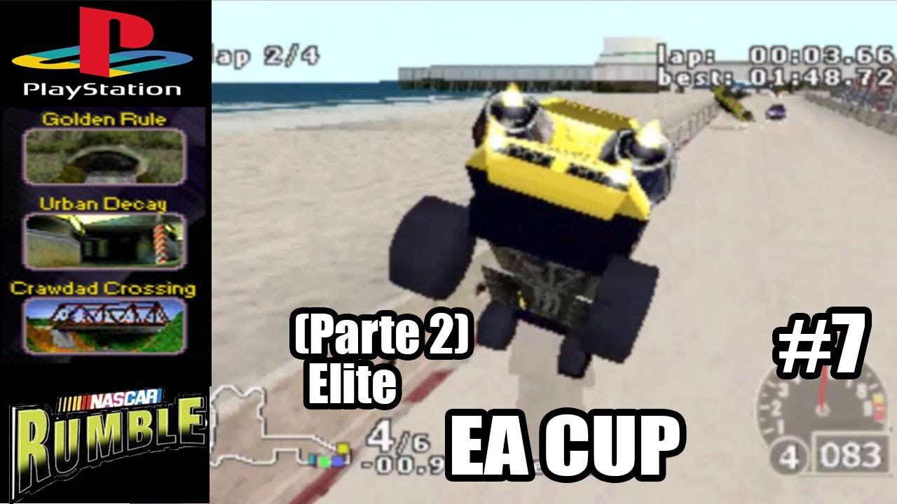 NASCAR Rumble Gameplay - Championship EA CUP (Elite) #7 | Parte 2 - YouTube