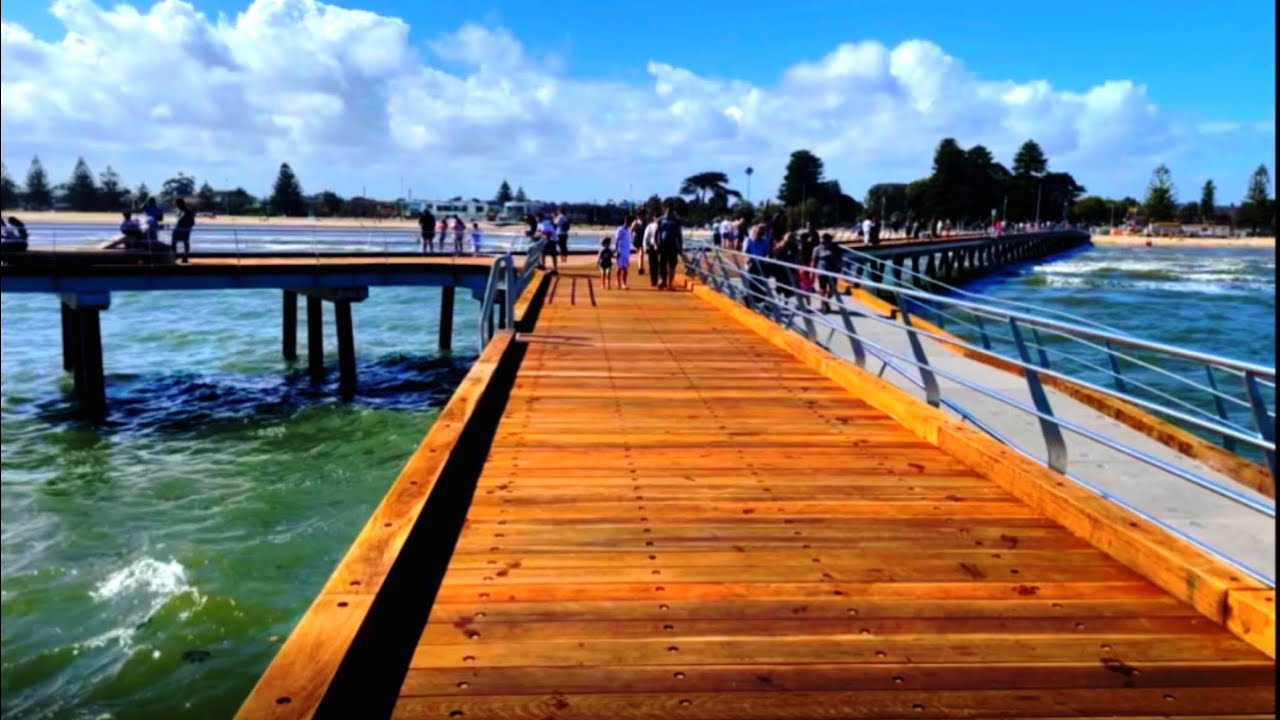 Altona Pier Walk: 2023 Re-Development, Victoria, Australia - YouTube
