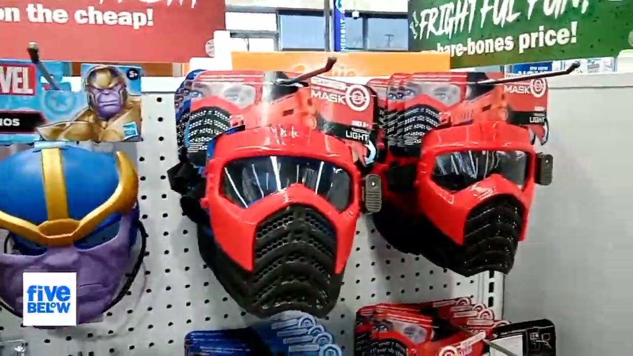 🎃🎃 SHOPPING AT "FIVE BELOW HALLOWEEN COSTUMES" 🎃🎃 - YouTube