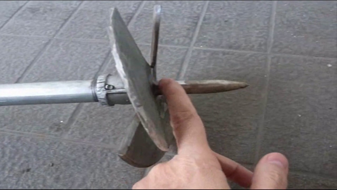 Post Hole Auger - DIY (Weekend Welding Warrior) - YouTube
