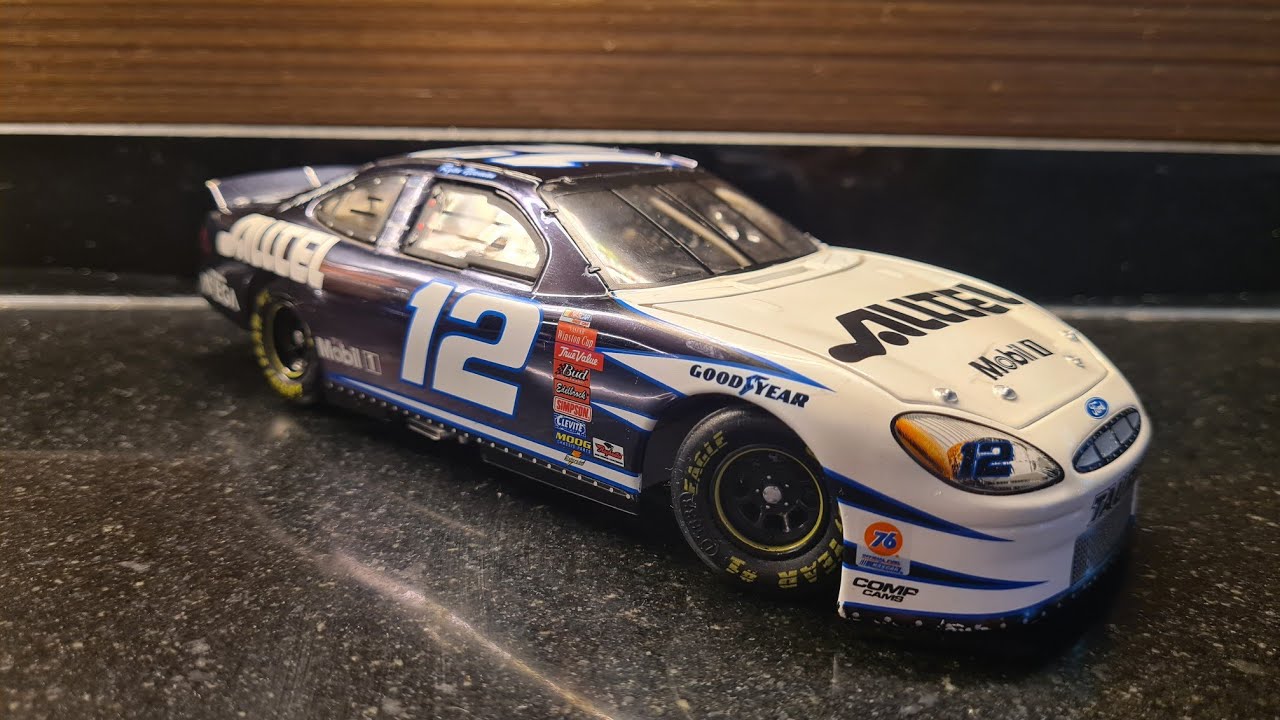 action 1/24 2002 ford taurus nascar Ryan newman limited edition diecast ...
