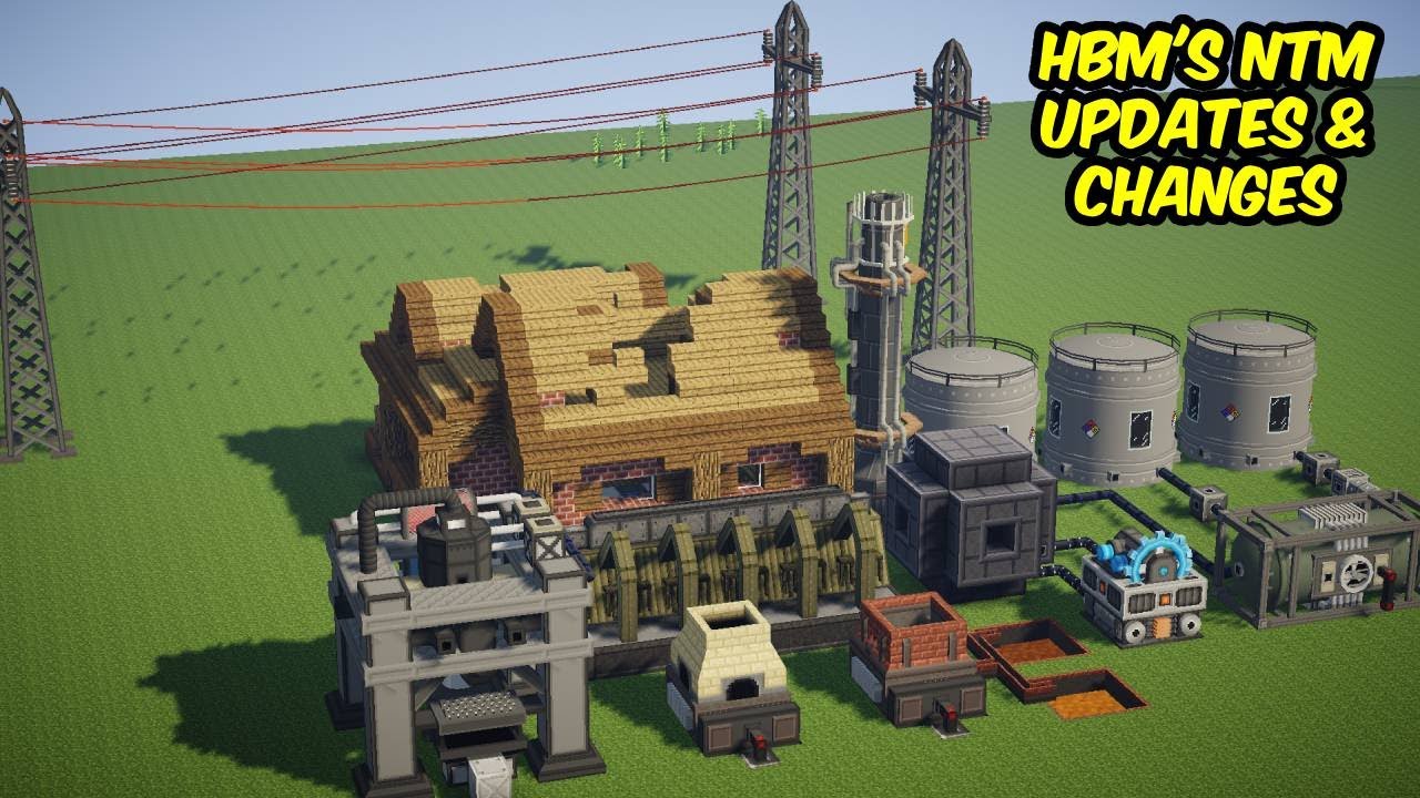 Drainage Pipe, PWR Heat Sink, Bedrock Ore Customization and More - HBMs ...