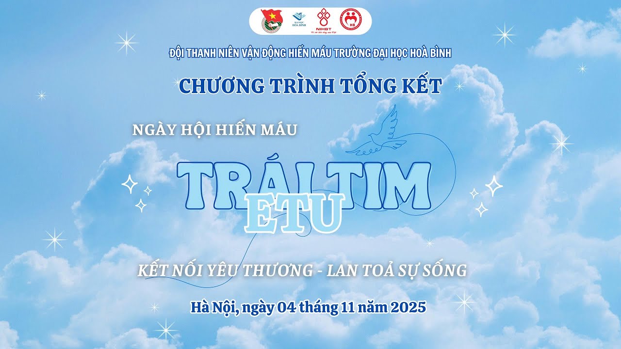 NGÀY HỘI HIẾN MÁU TOÀN TRƯỜNG “TRÁI TIM ETU 2025" - YouTube