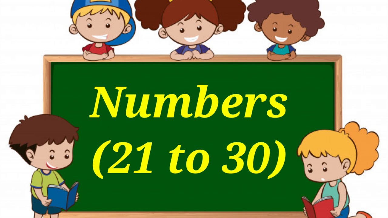 Numbers 21 to 30 Maths Activity, UKG Mathematics - YouTube
