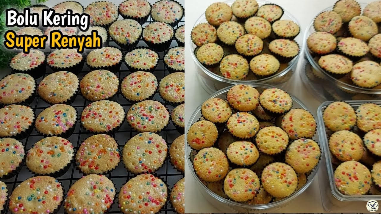 Enak Dan Praktis 1 Resep Jadi 4 Toples Bolu Kering Mini Super Renyah ...