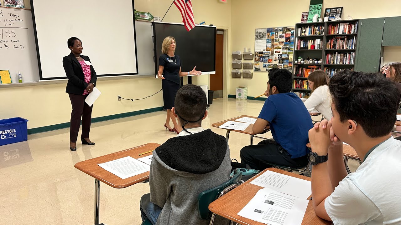 Students Learn Inner Workings of Government from Local Leaders - YouTube