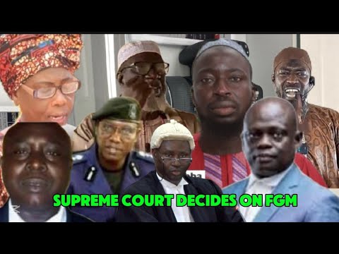 Supreme Court rulled out state counsel's submission on FGM - YouTube