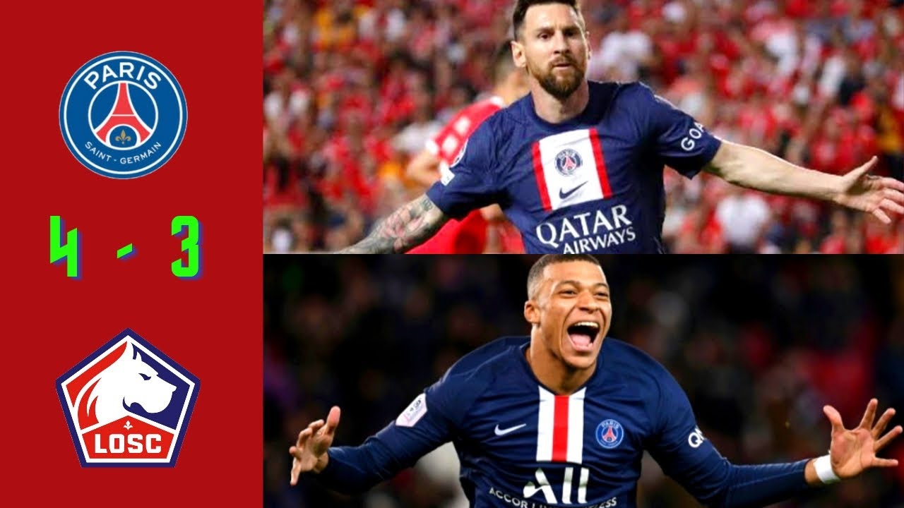 Highlights Psg vs Losc//extended All Goal 2023 @80LA984 - YouTube