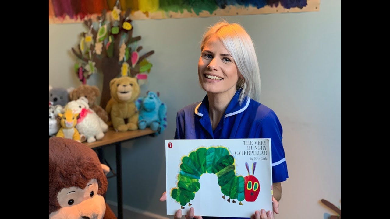 'The Very Hungry Caterpillar' by Eric Carle | Story Time For Kids - YouTube