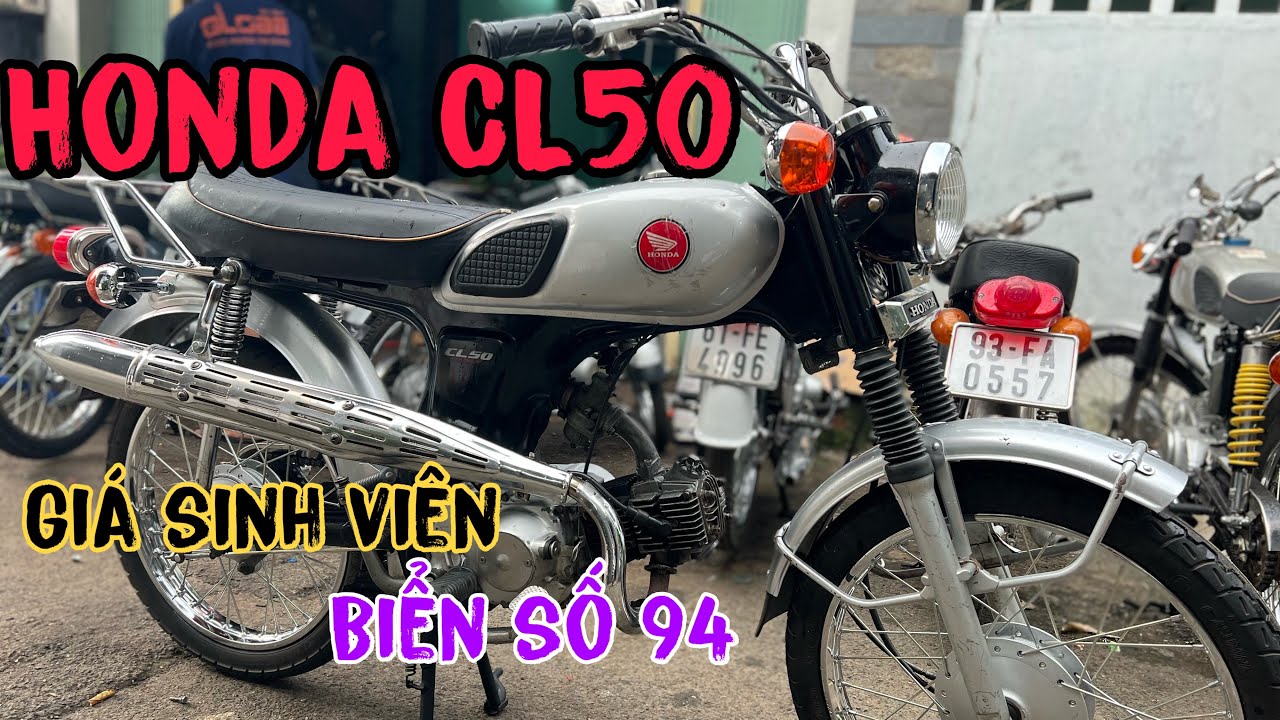 Honda Cl50 biển số 94. Máy 70 & Review xe Bxl CL50 cho ong chú bên tre ...