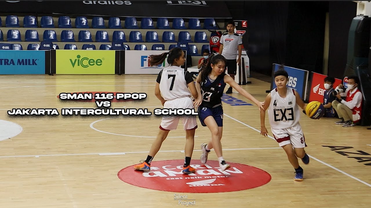 SMAN 116 PPOP vs Jakarta Intercultural School Highlgihts | 3x3 DBL ...