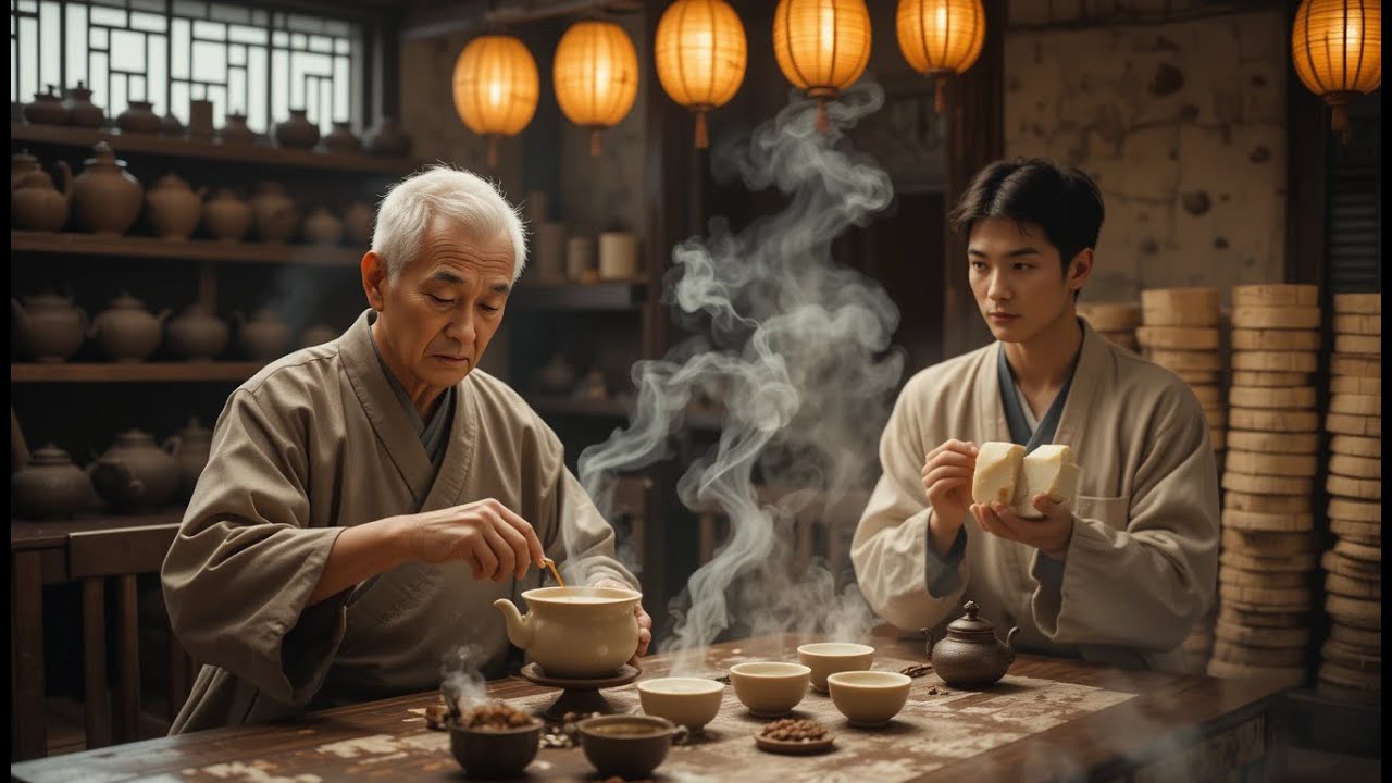 Tea and Tofu A Story of Patience and Strength 🍵 #cartoon #animation # ...