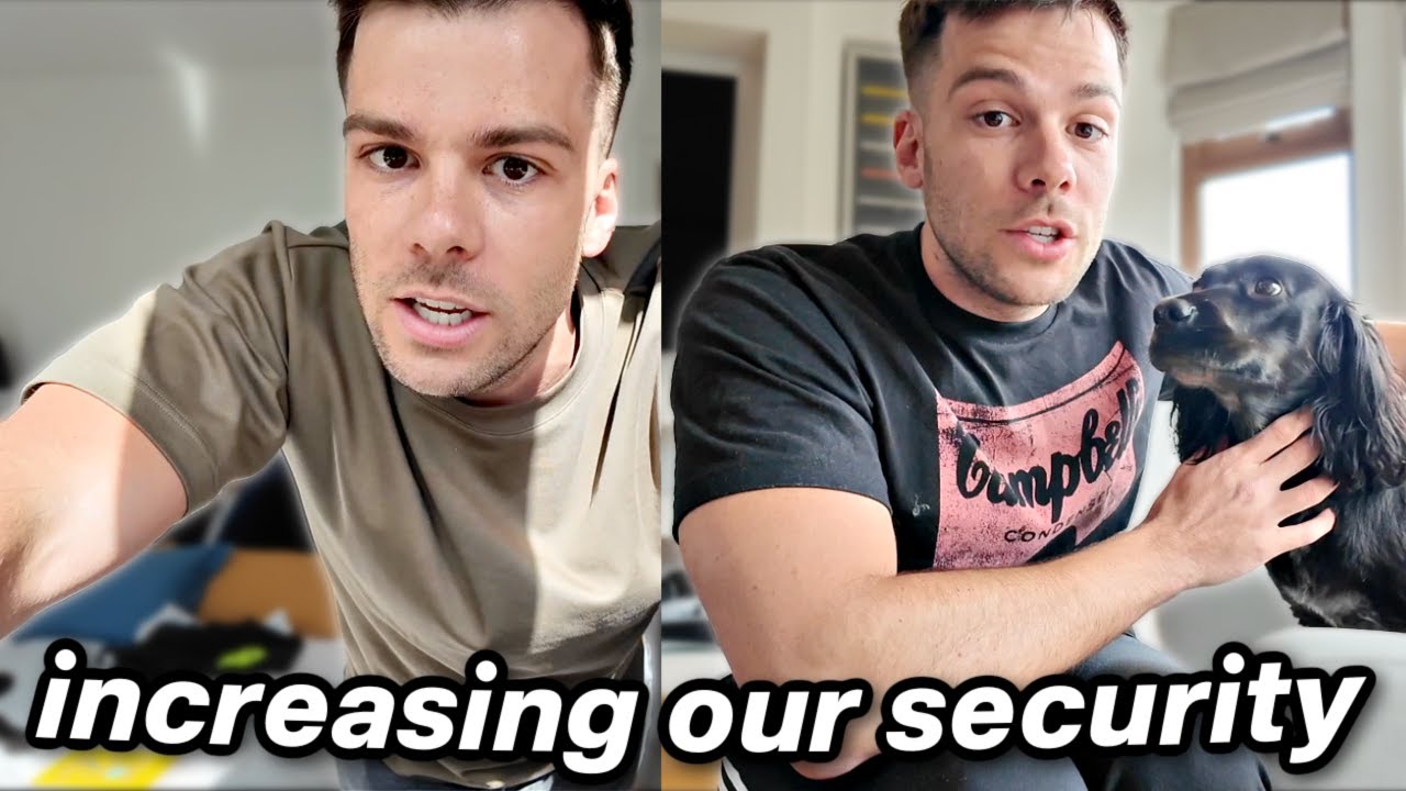 returning home after vacation... | upping our security & life update ️ ...