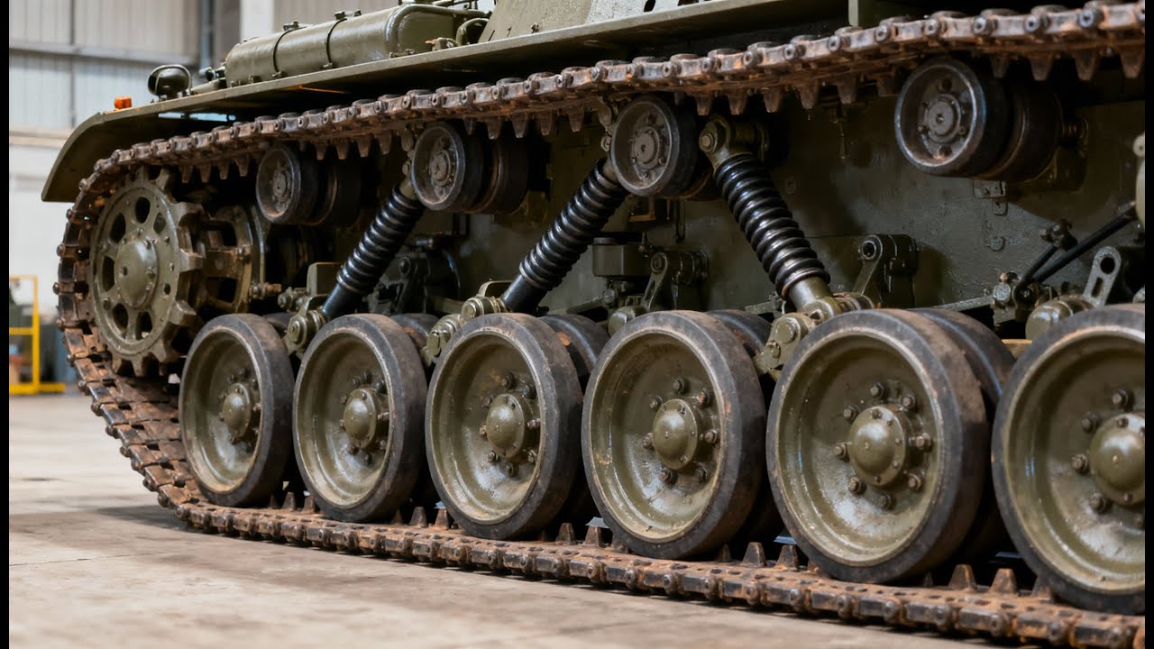 Panther Torsion Bar 1943 - EVERY Tank Worldwide Uses German Design ...