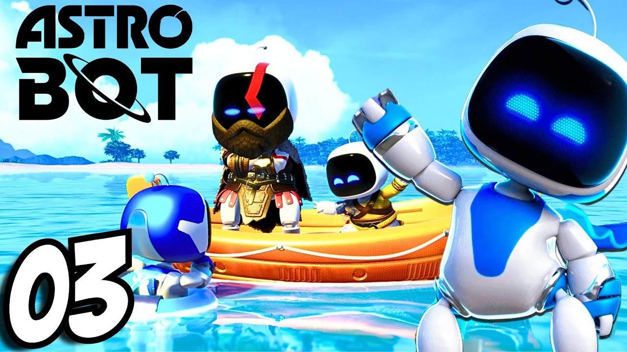 BOT OF WAR!!! OCTO BOSS! - WORLD 2 - PART 3 - ASTRO BOT WALKTHROUGH ...