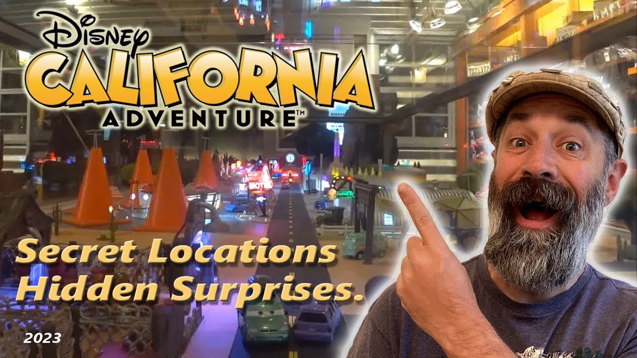 Disney California Adventure Secret Locations and Hidden Surprises - YouTube