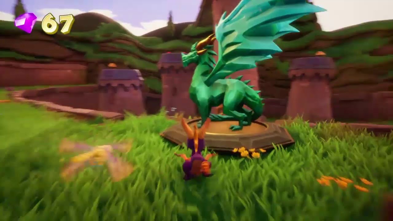 Spyro Reignited Trilogy - Spyro the Dragon Test Run - YouTube