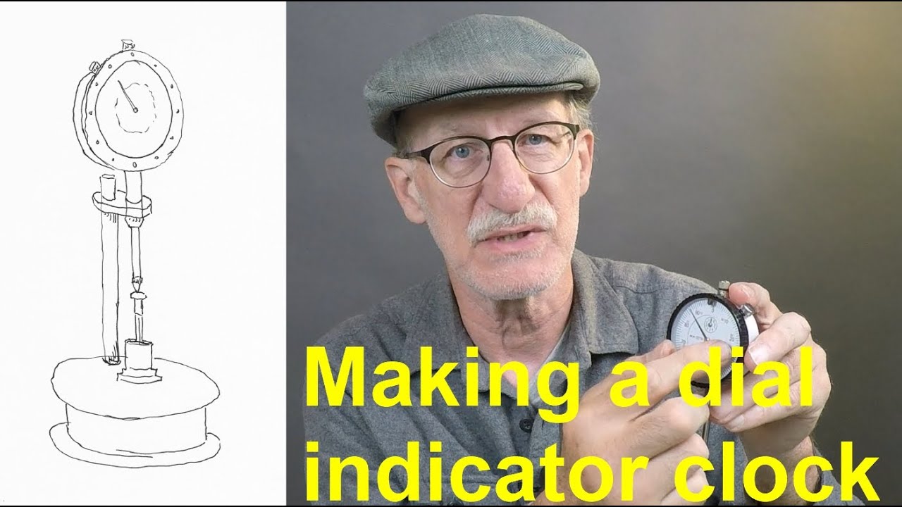 Making a dial indicator clock - YouTube