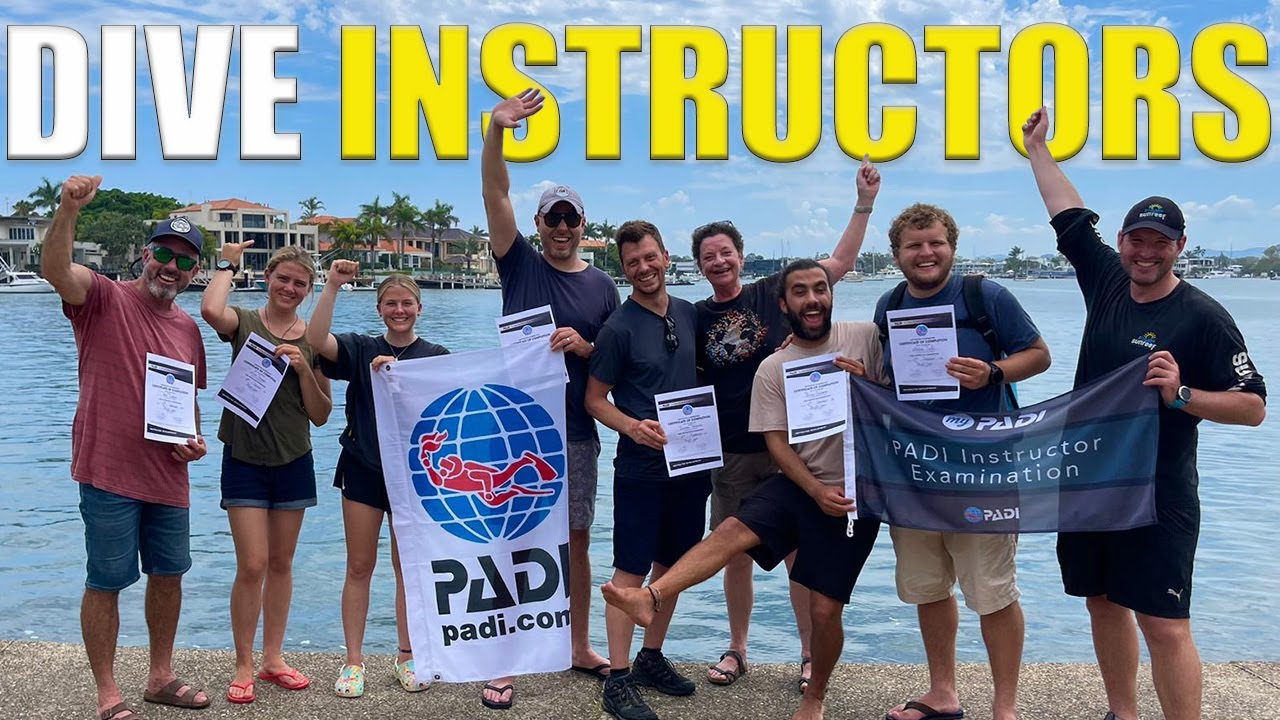 How To Become A PADI Dive Instructor - YouTube