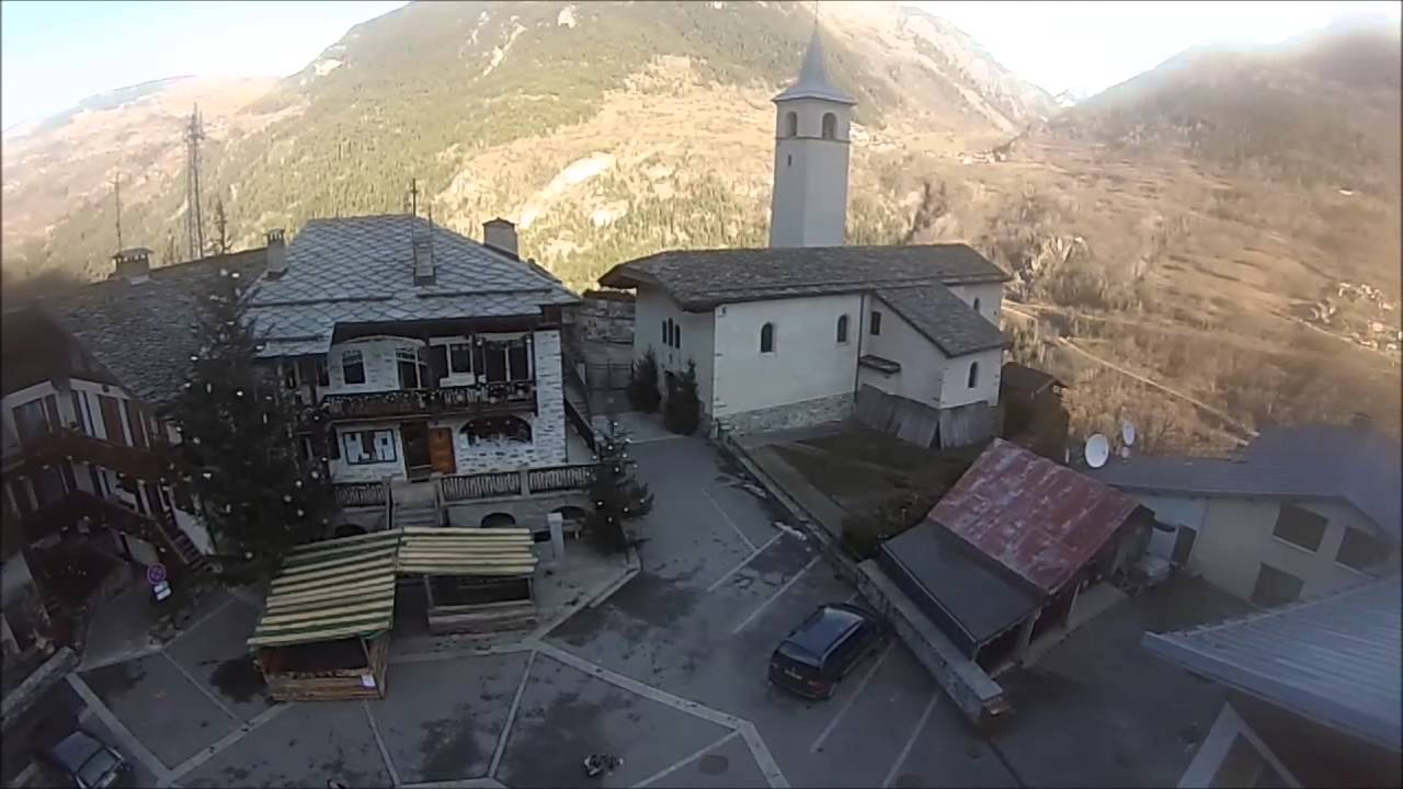 villaroger en drone - YouTube
