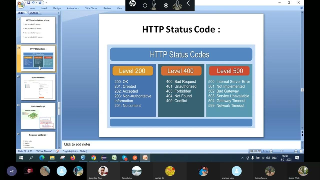 Basic JavaScript for POSTMAN | Validation of Status Code | Header ...