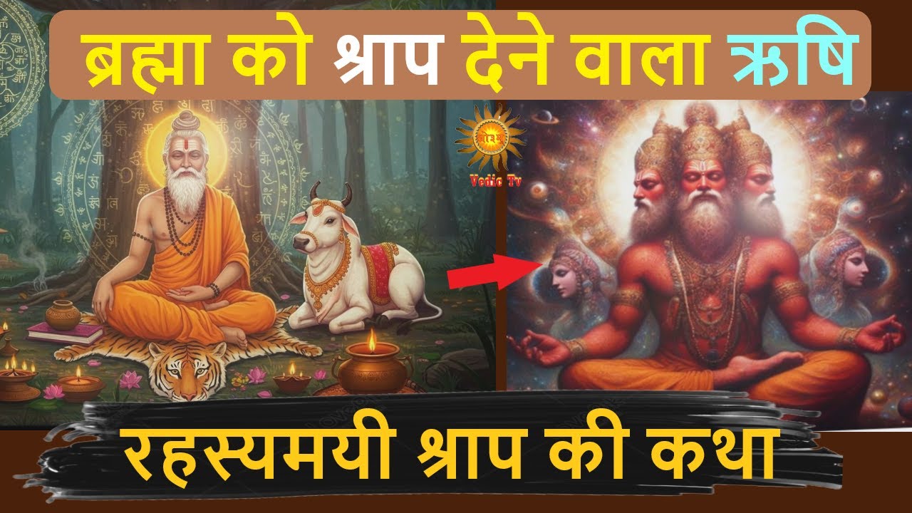 वो ऋषि जिसने खुद ब्रह्मा को दे दिया श्राप | kyu nahi hoti brahmadev ki ...