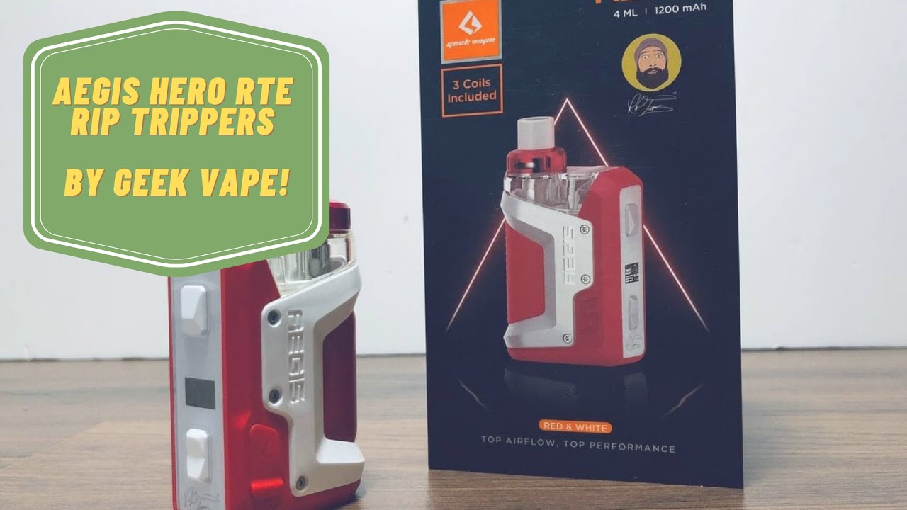 Aegis Hero RTE rip trippers LIMITED EDITION Red! Unboxing - YouTube