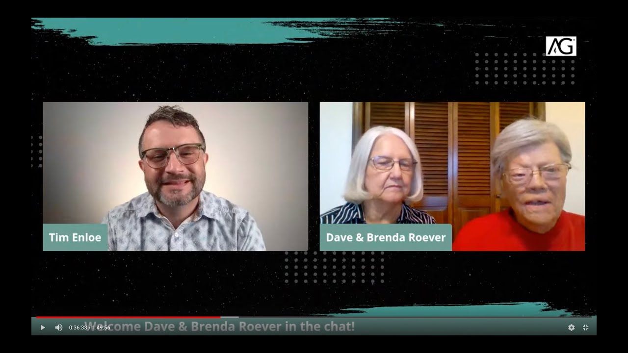 A/G Virtual Evangelist Summit #1 - Dave & Brenda Roever 6/25/2020 - YouTube