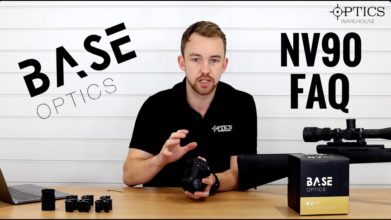 BASE Optics NV90 Night Vision Rear Scope Add-On FAQ's - YouTube