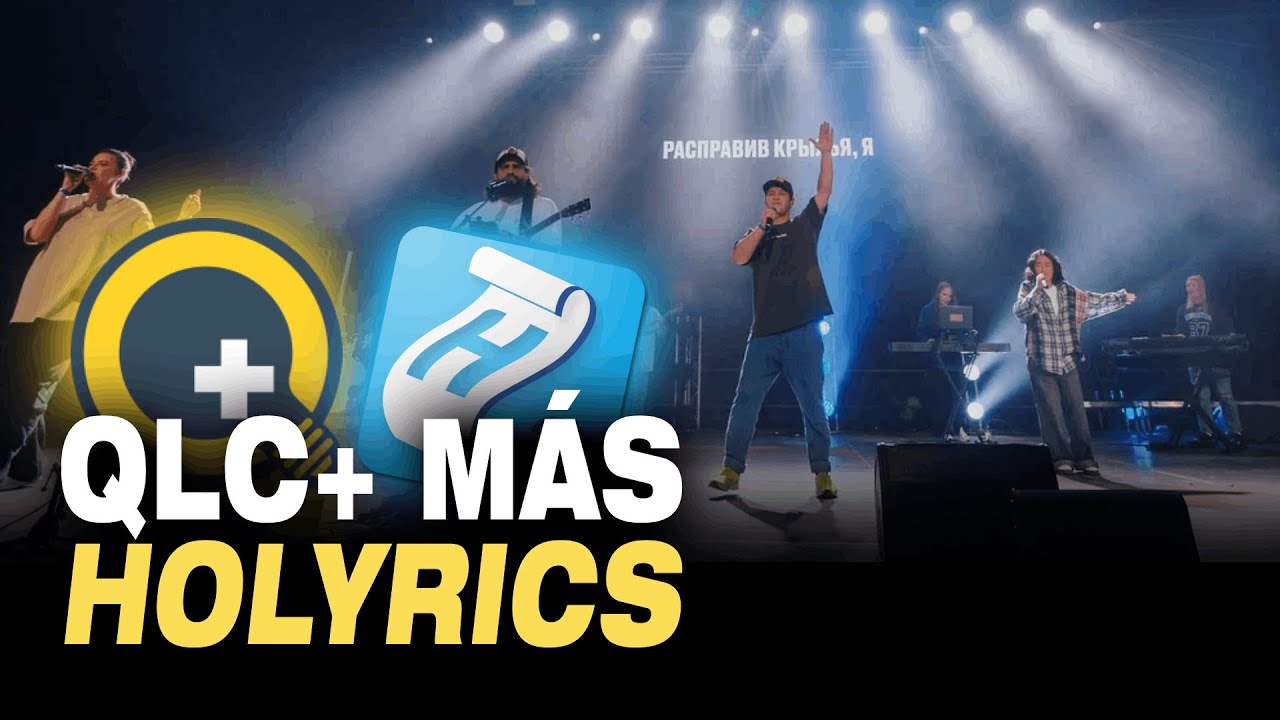 QLC+ DMX más HOLYRICS (software de control de iluminación con QLC+PLUS ...