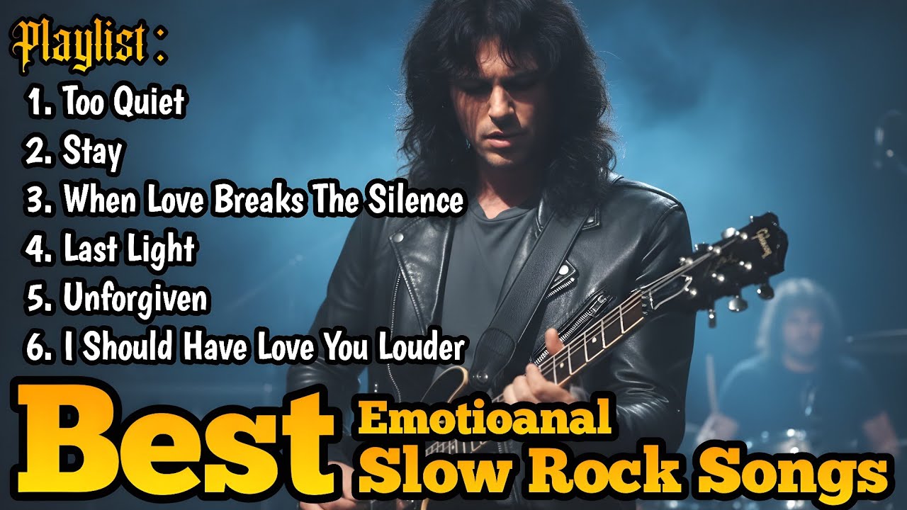 Classic & Modern Slow Rock Ballads | Heartbreaking Melodies - YouTube