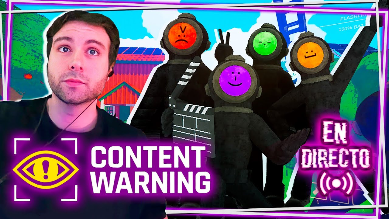 🔴Mi primera vez en CONTENT WARNING - YouTube
