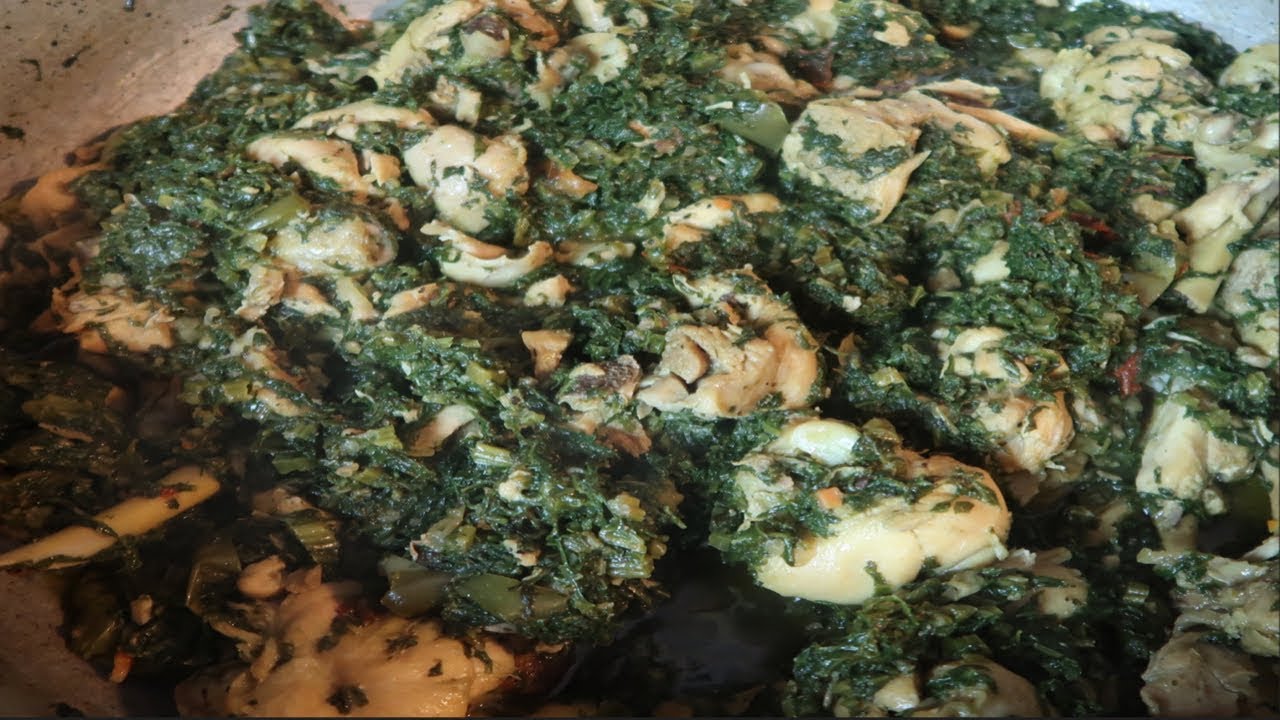 How to cook MUSTARD GREENS - YouTube