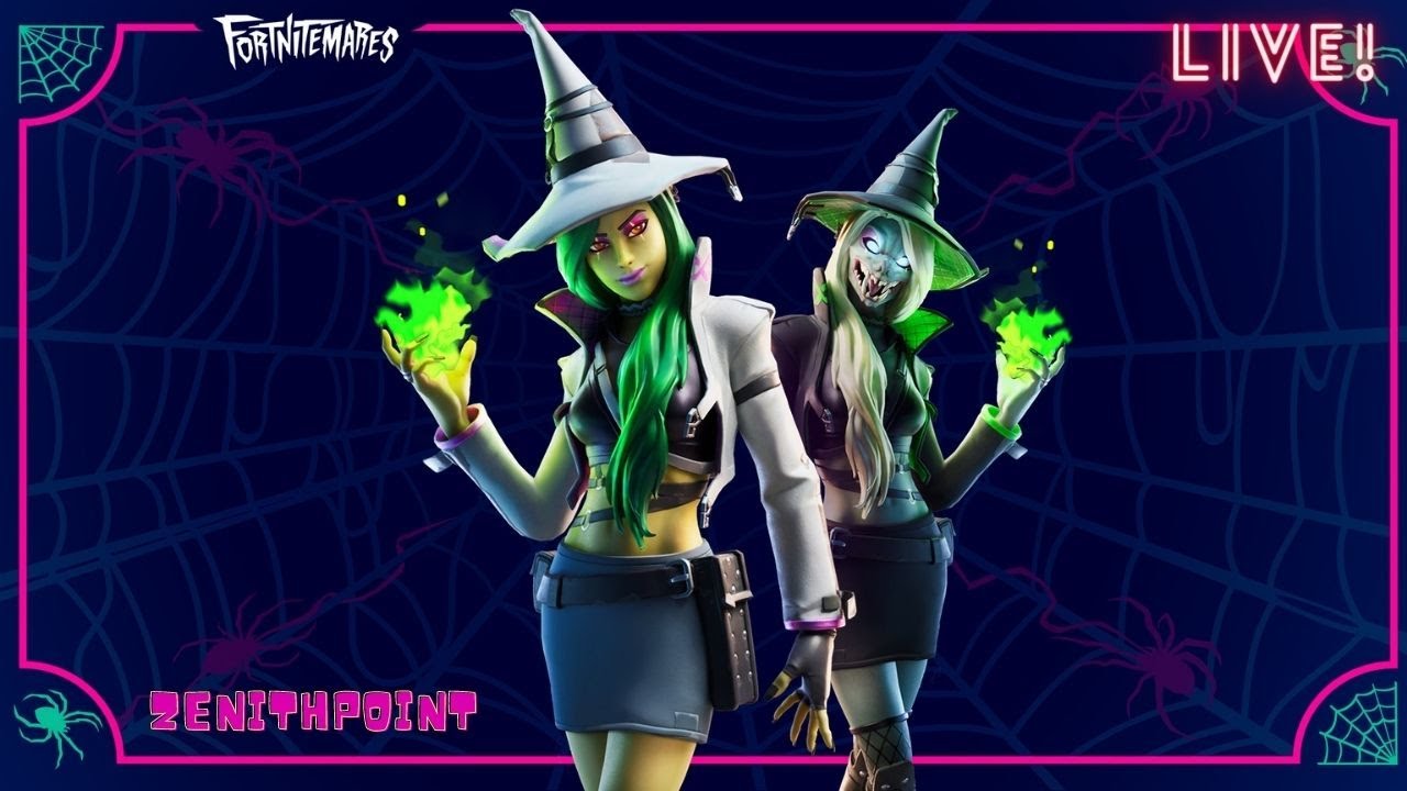 Hemlock skin aka sexy Witches in Fortnite / Fortnite Live India stream ...