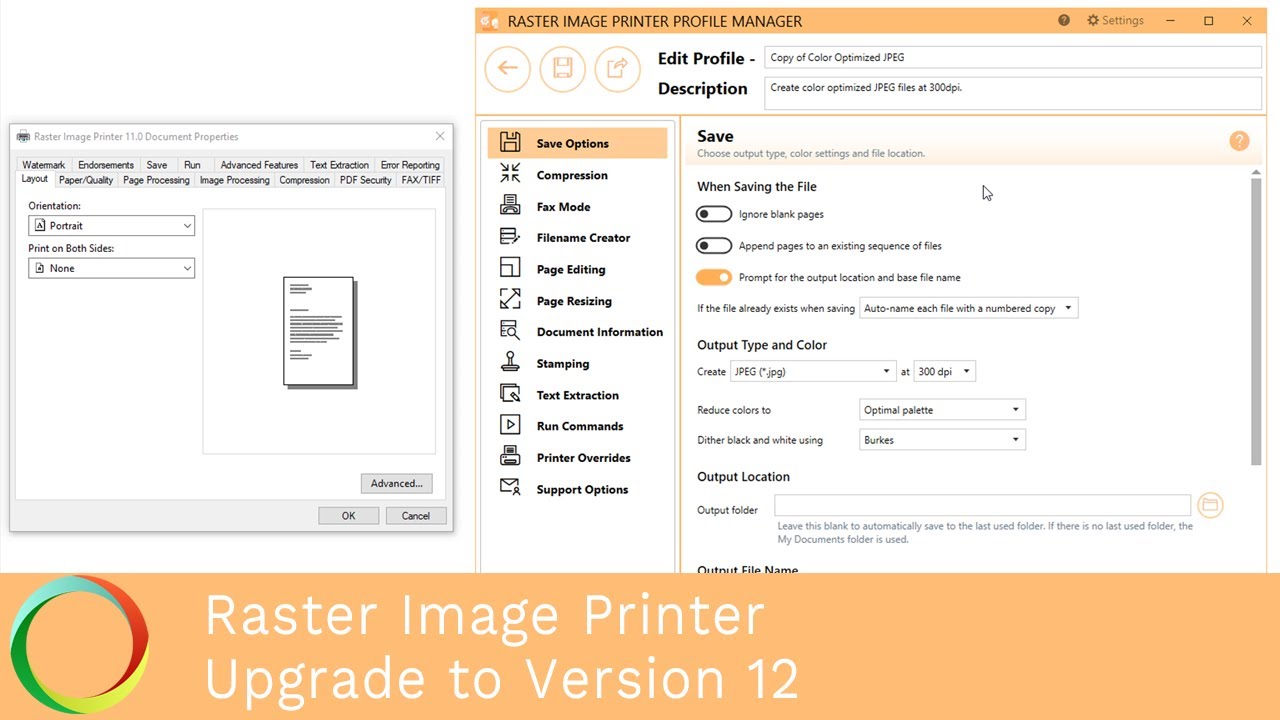 Upgrade | Raster Image Printer 12 | PEERNET - YouTube