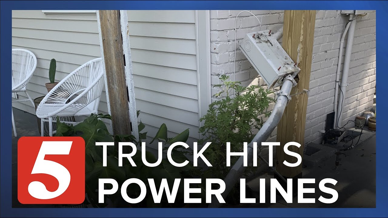 Garbage truck hits power lines causing at least $10,000 in damages ...