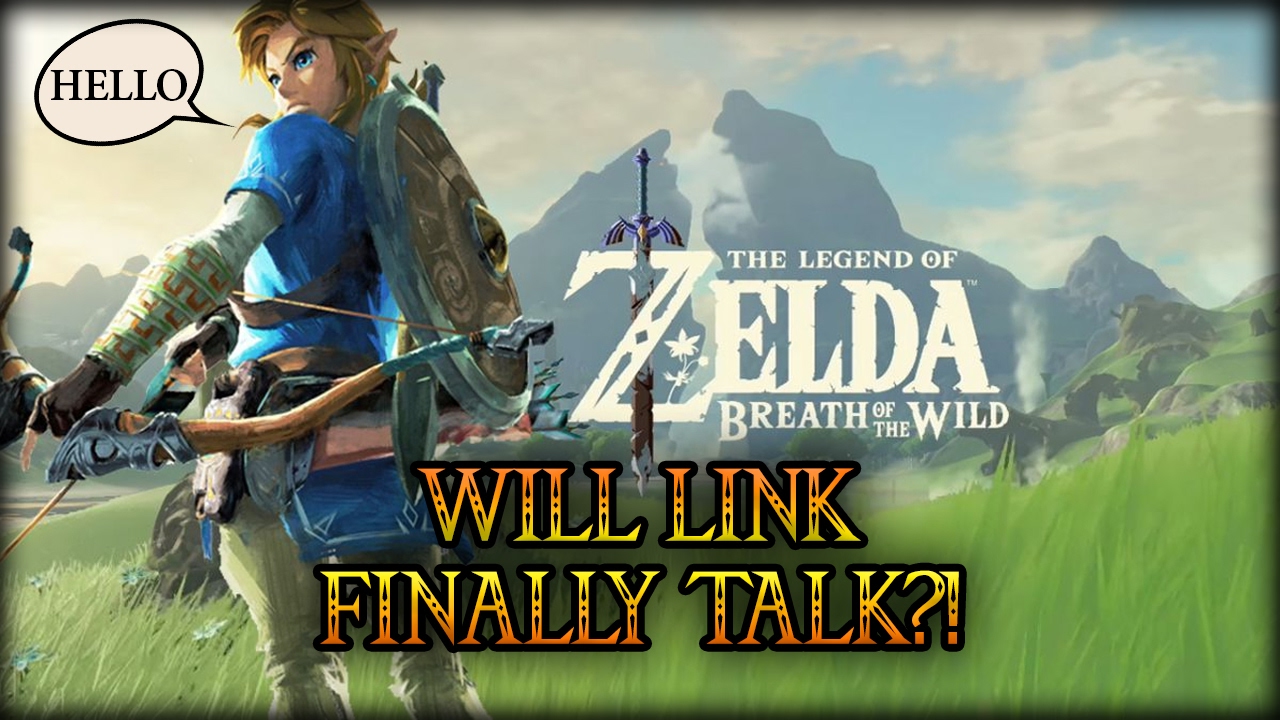 DOES LINK TALK IN BREATH OF THE WILD?! - YouTube