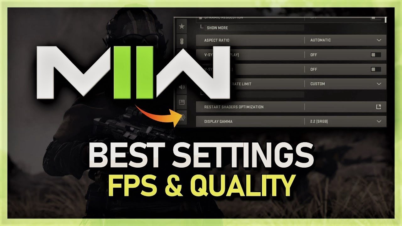 BEST PC Settings for Modern Warfare 2 For Optimize FPS & Visibility ...