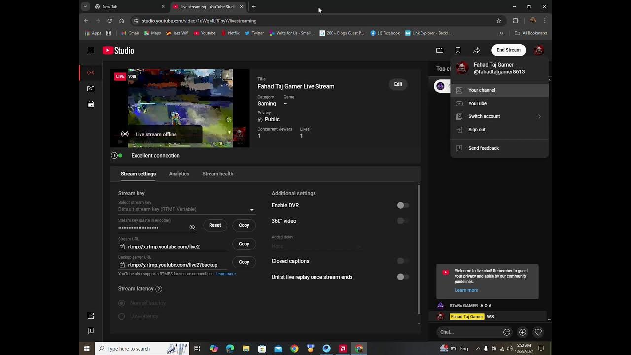 Fahad Taj Gamer Live Stream - YouTube