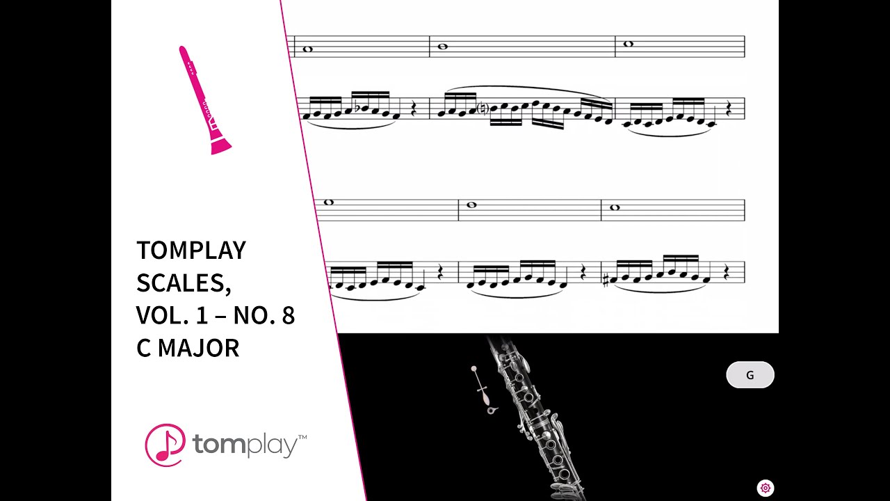 Clarinet Scales - C Major 🎼 - YouTube
