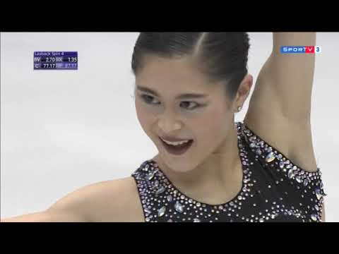 Satoko Miyahara 宮原知子 FS 2018 NHK Trophy SporTV - YouTube