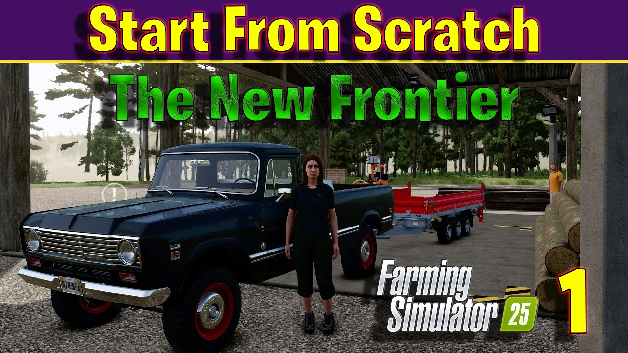 Ep 1- Starting From Scratch On The New Frontier Map in Farming ...