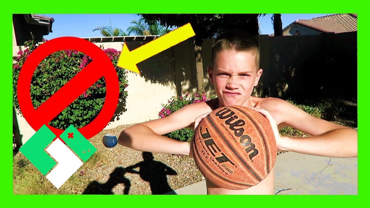 THORN BUSH POPS ALL BRYCE'S BASKETBALLS (Day 1898) | Clintus.tv - YouTube