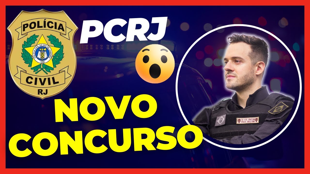 NOVO CONCURSO PC RJ é a promessa do novo Secretário da Polícia Civil do ...