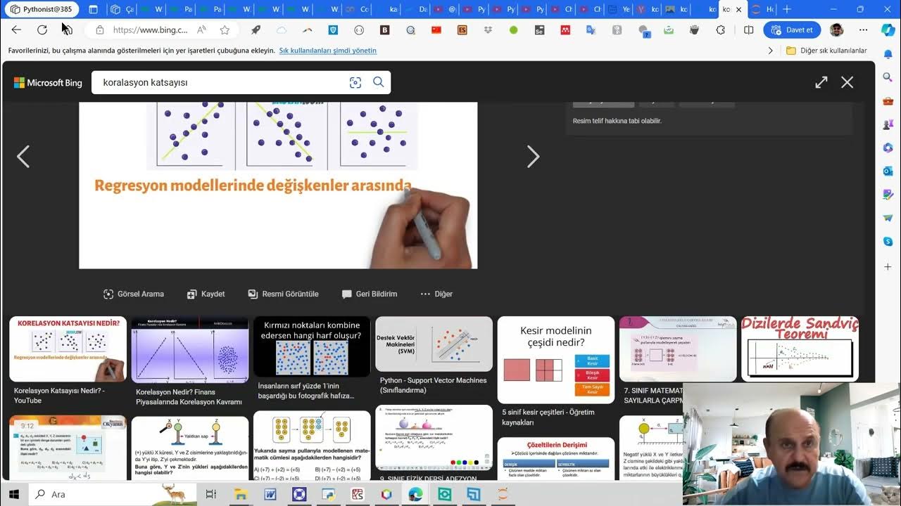 Python - Pandas - Ders - 3 Data Correlation, Data Scattering - YouTube