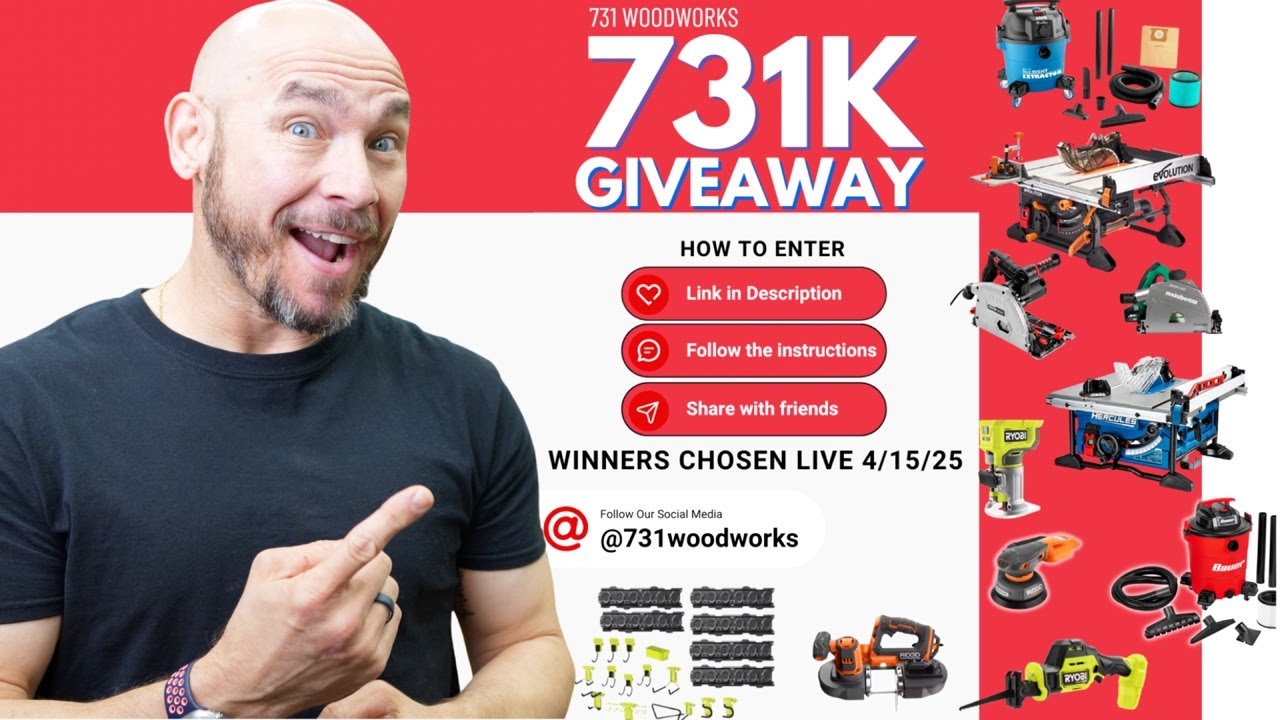 MASSIVE Tool Giveaway LIVE! $1000s In Prizes — Winners Revealed TONIGHT ...